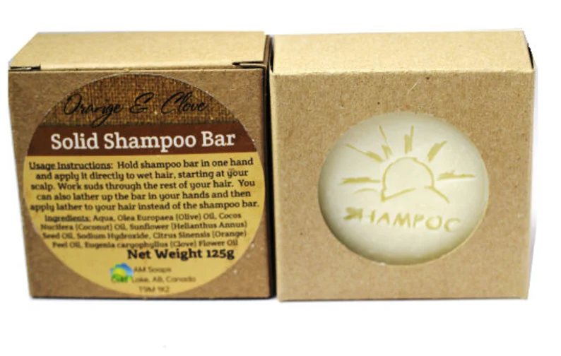 Conditioning Solid Shampoo Bar - 4 oz – AM Soaps Sustainable Products